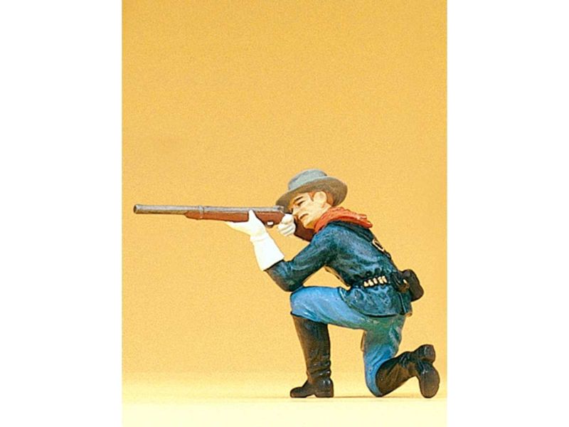 Preiser 1:25 Elastolin Soldat kniend, mit Gewehr - Sonstige