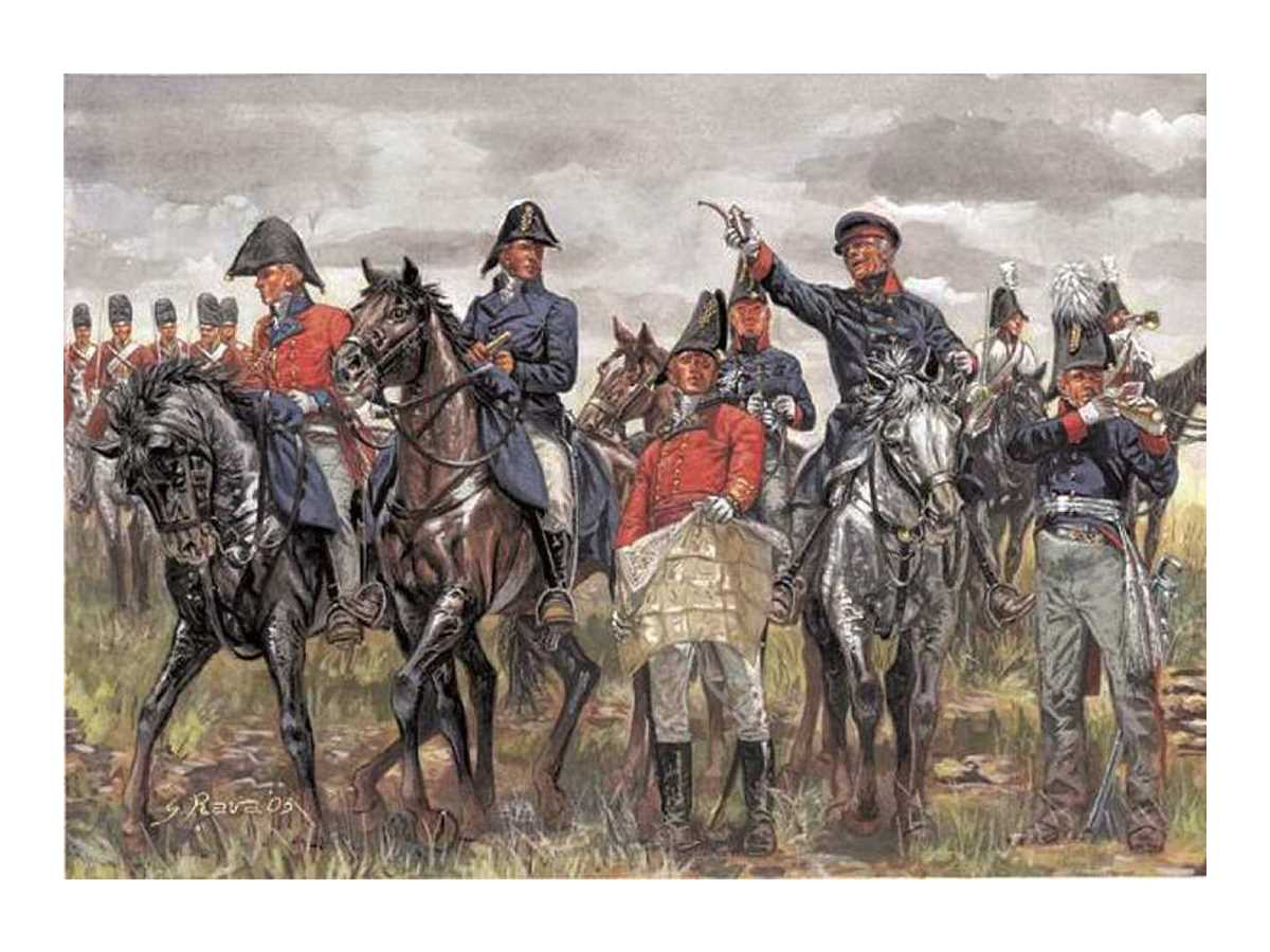 Italieri 1:72 British & Prussian General Staff - Sonstige
