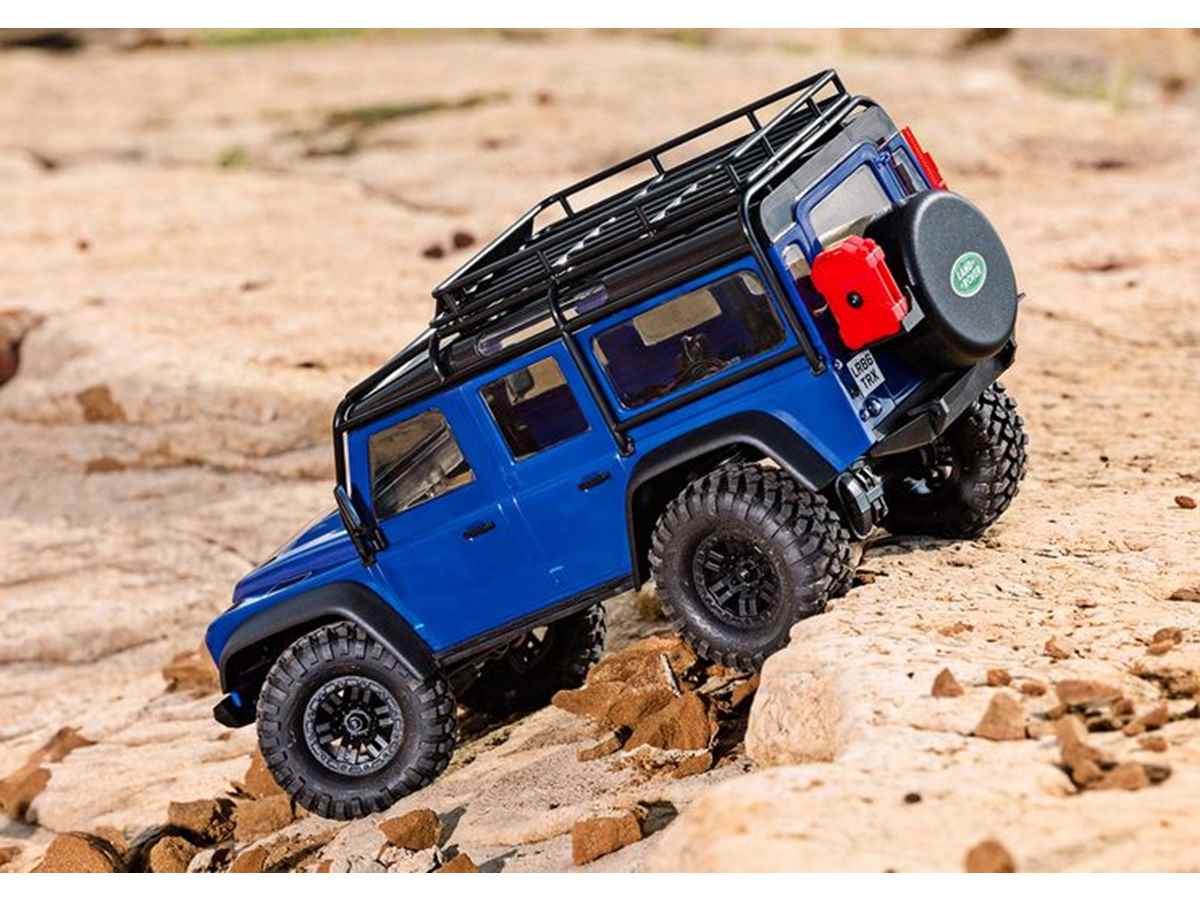 TRAXXAS TRX-4M LR Defender 4x4 blau RTR inkl. Akku/Lader - Sonstige