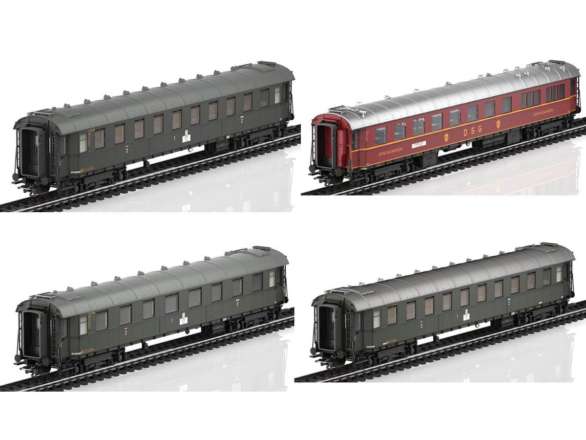 TRIX HO Schnellzugwagen-Set der Einheitsbauart 1928-1930 - Sonstige