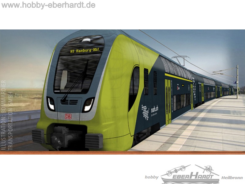Brawa H0 Twindexx Triebzug DB, Epoche VI, DC BASIC+ [3] - Sonstige