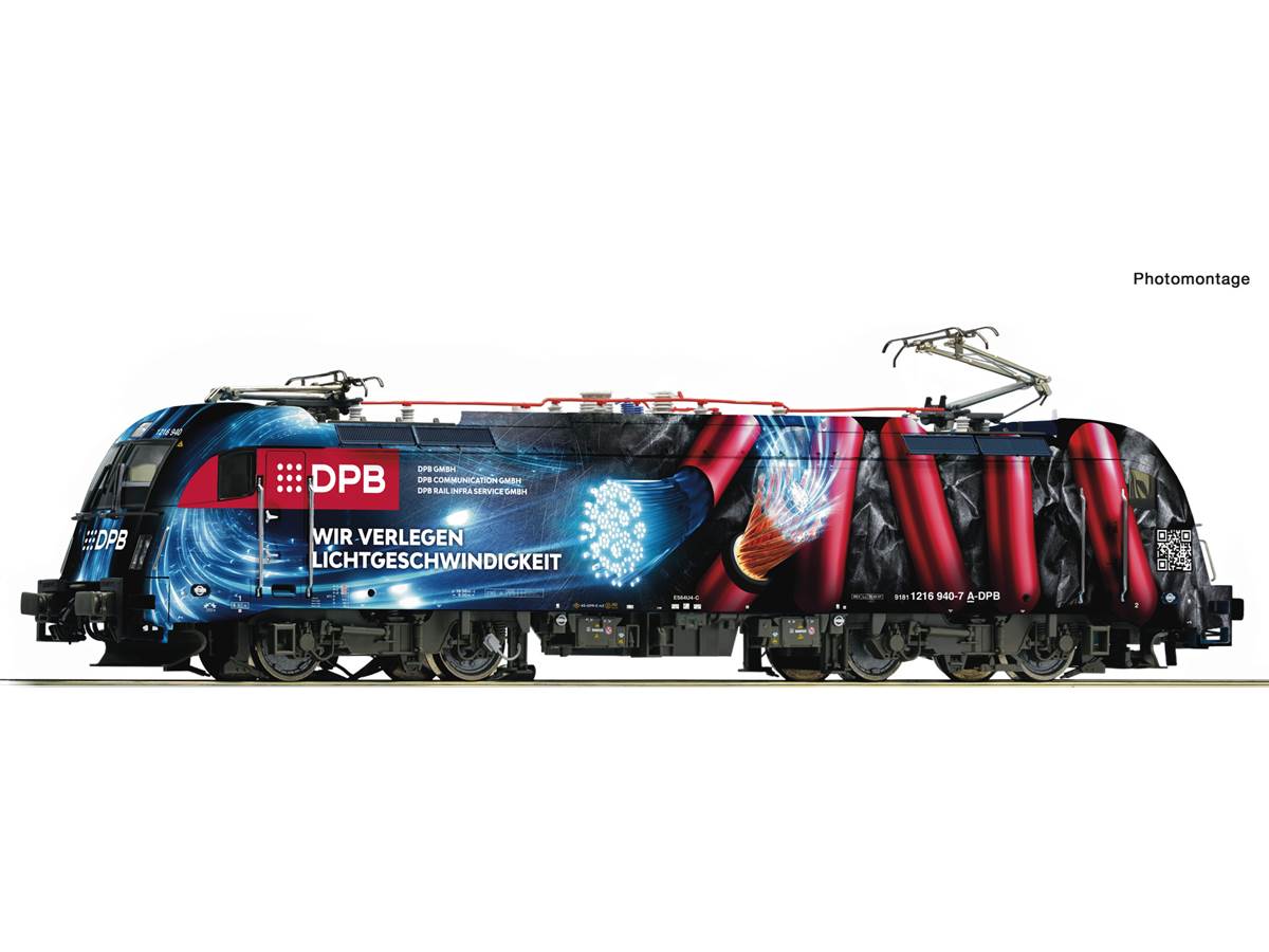 Roco HO E-Lok 1216 940-7, DPB AC digital Sound - Sonstige