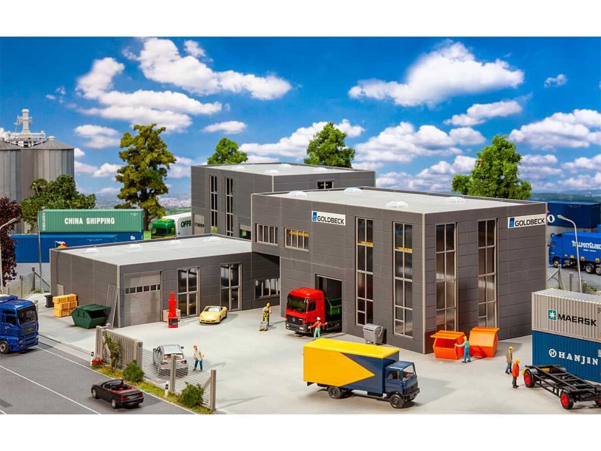 Faller HO Industriehalle Goldbeck - Sonstige