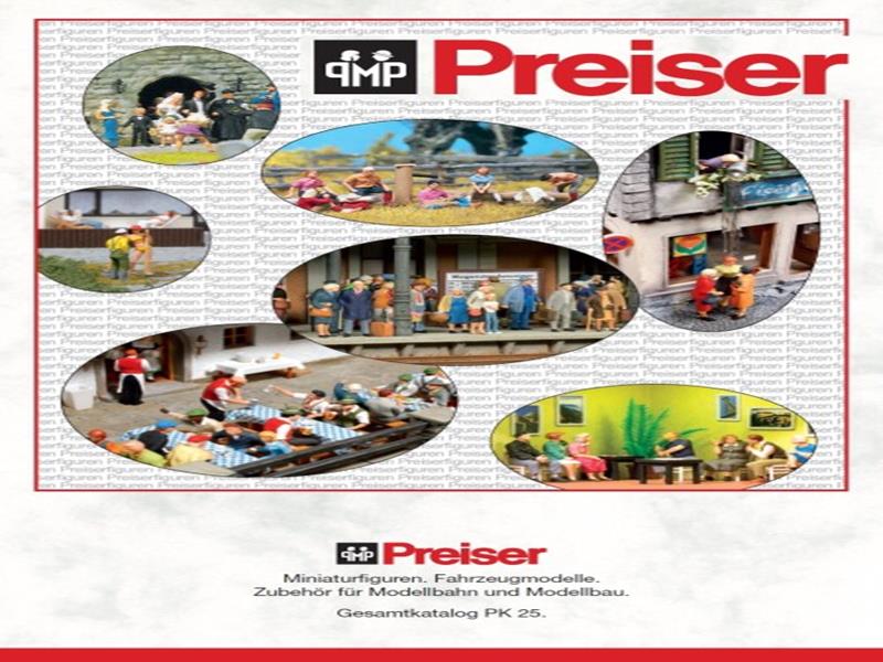 Preiser Katalog PK 25 ab 2011 - Sonstige