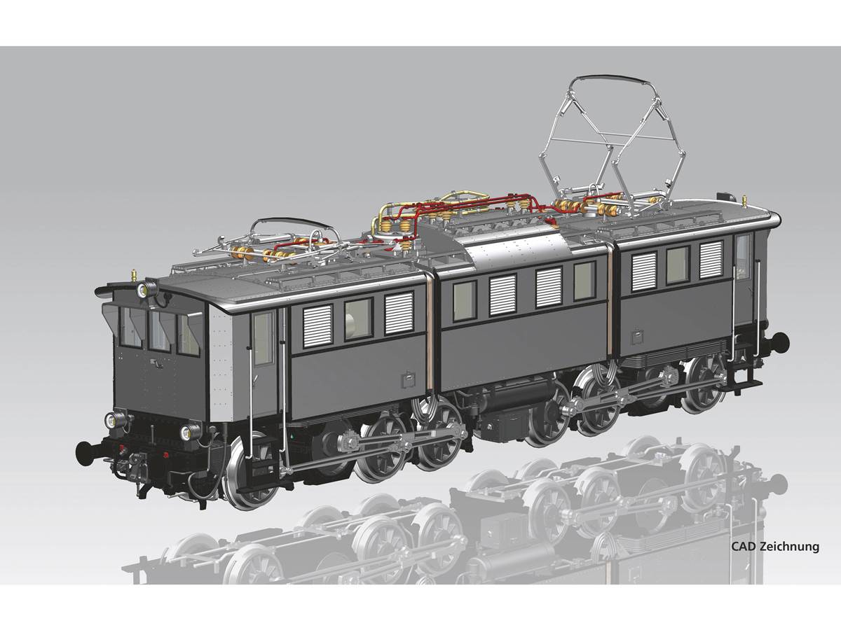 Piko HO E-Lok BR E 91 DRG II AC-Digital, inkl. Piko HO Decod - Sonstige