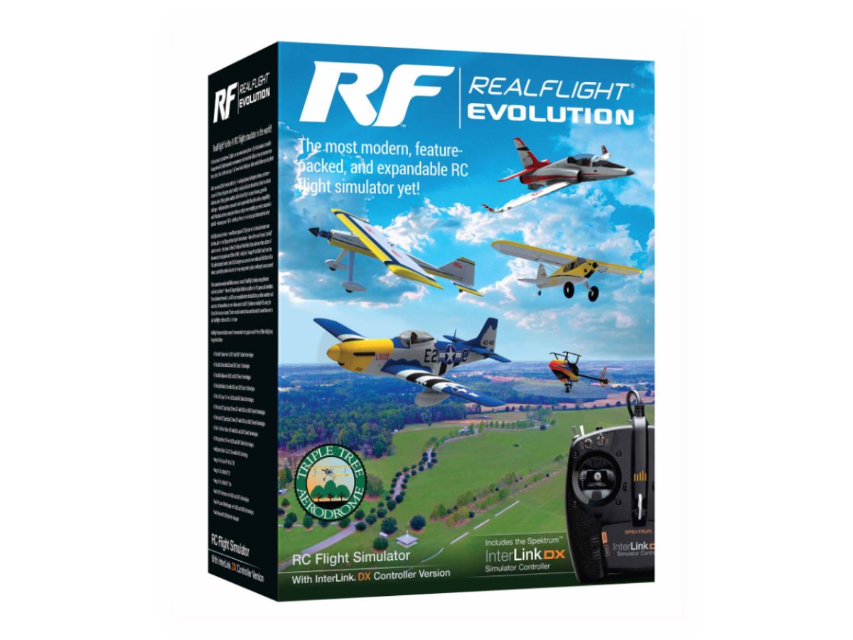 RealFlight Evolution RC Flight Simulator with InterLink DX C - Sonstige